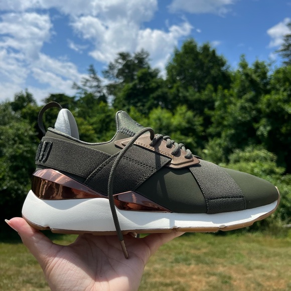 Puma | Shoes | Puma Muse Metal Wns Forest Night And Bronze Color | Poshmark